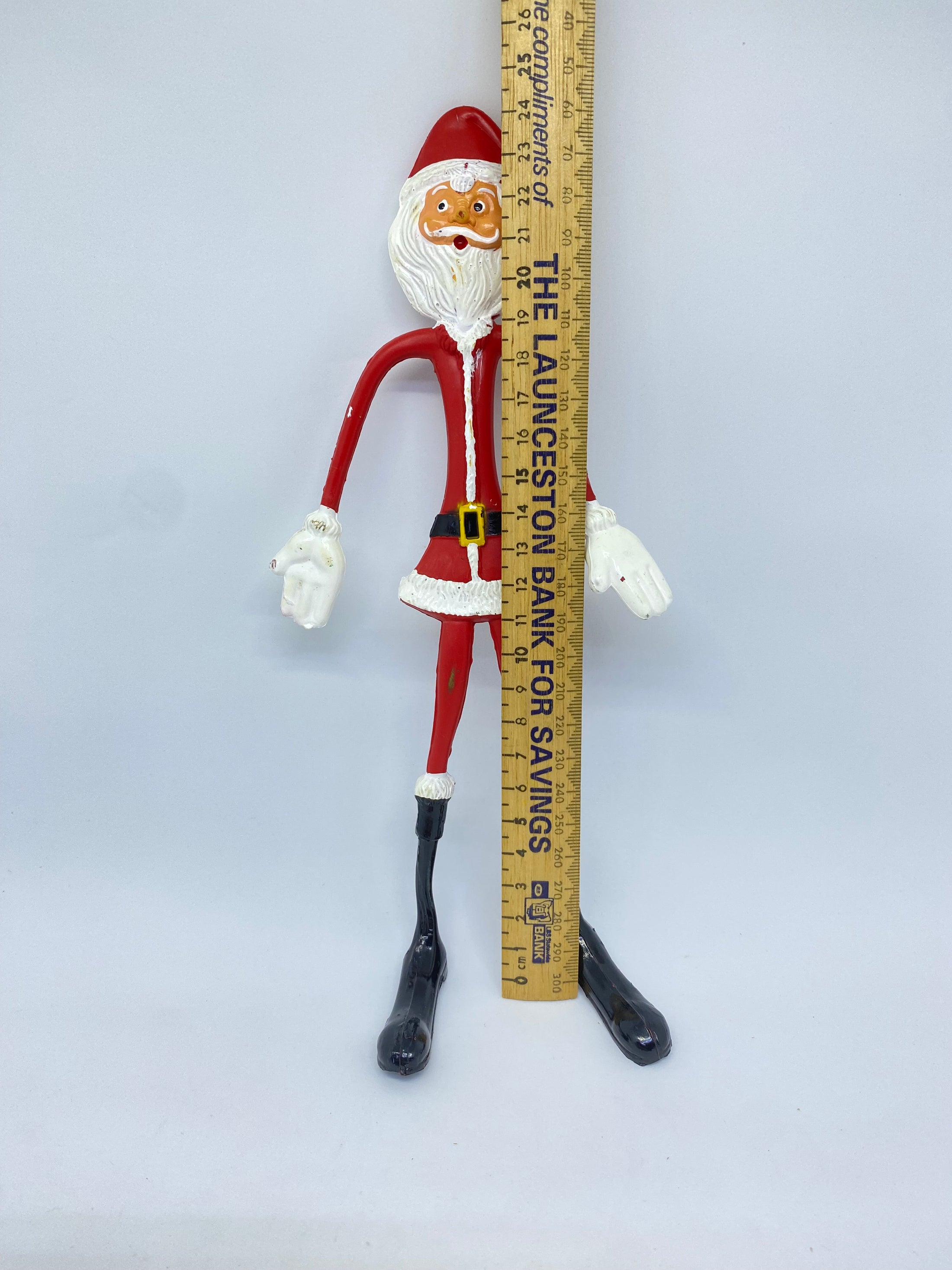 Vintage 90s bendy Santa and mini vintage Santa – The Happy Hoarders ...