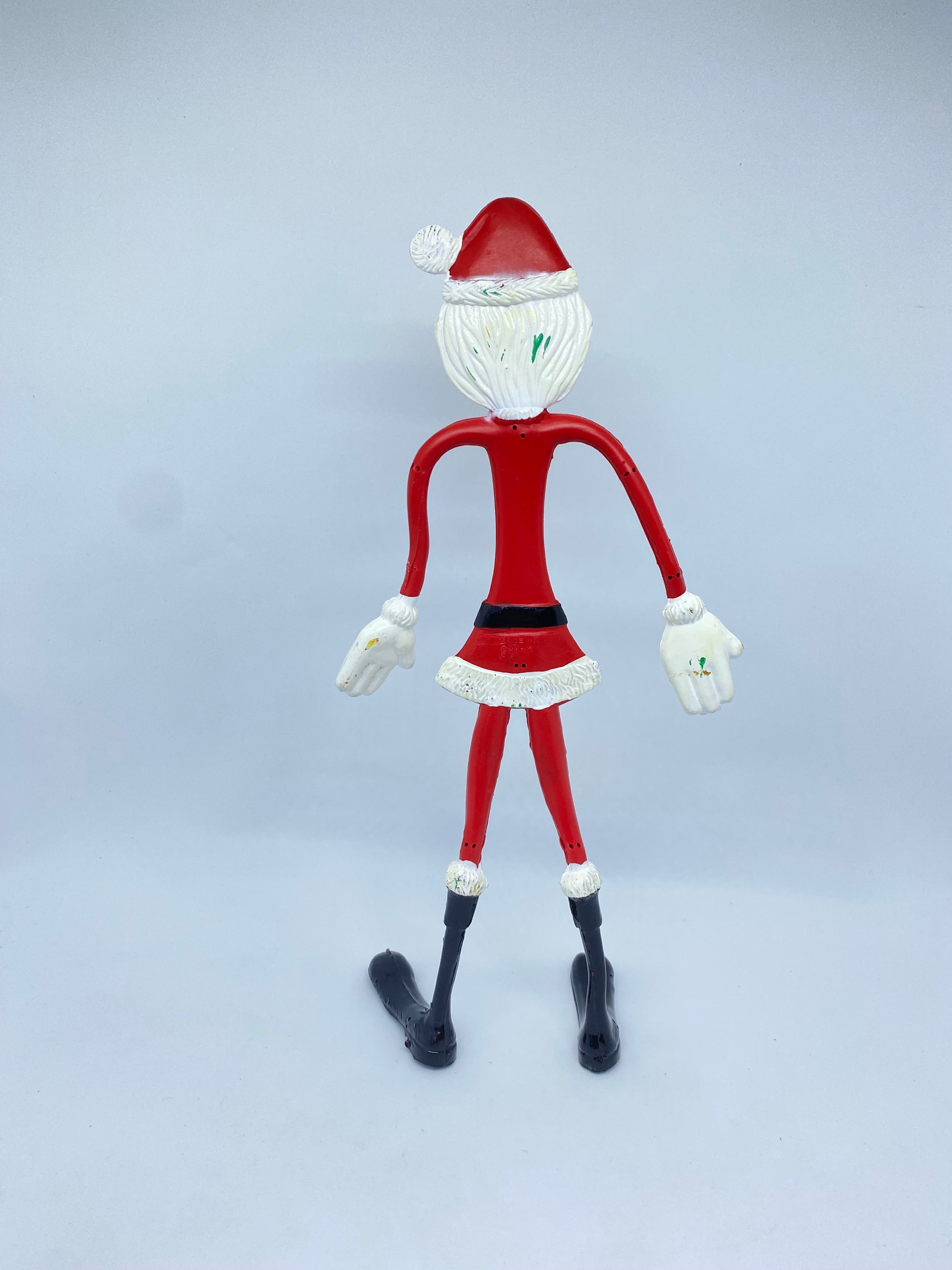 Vintage 90s bendy Santa and mini vintage Santa – The Happy Hoarders ...