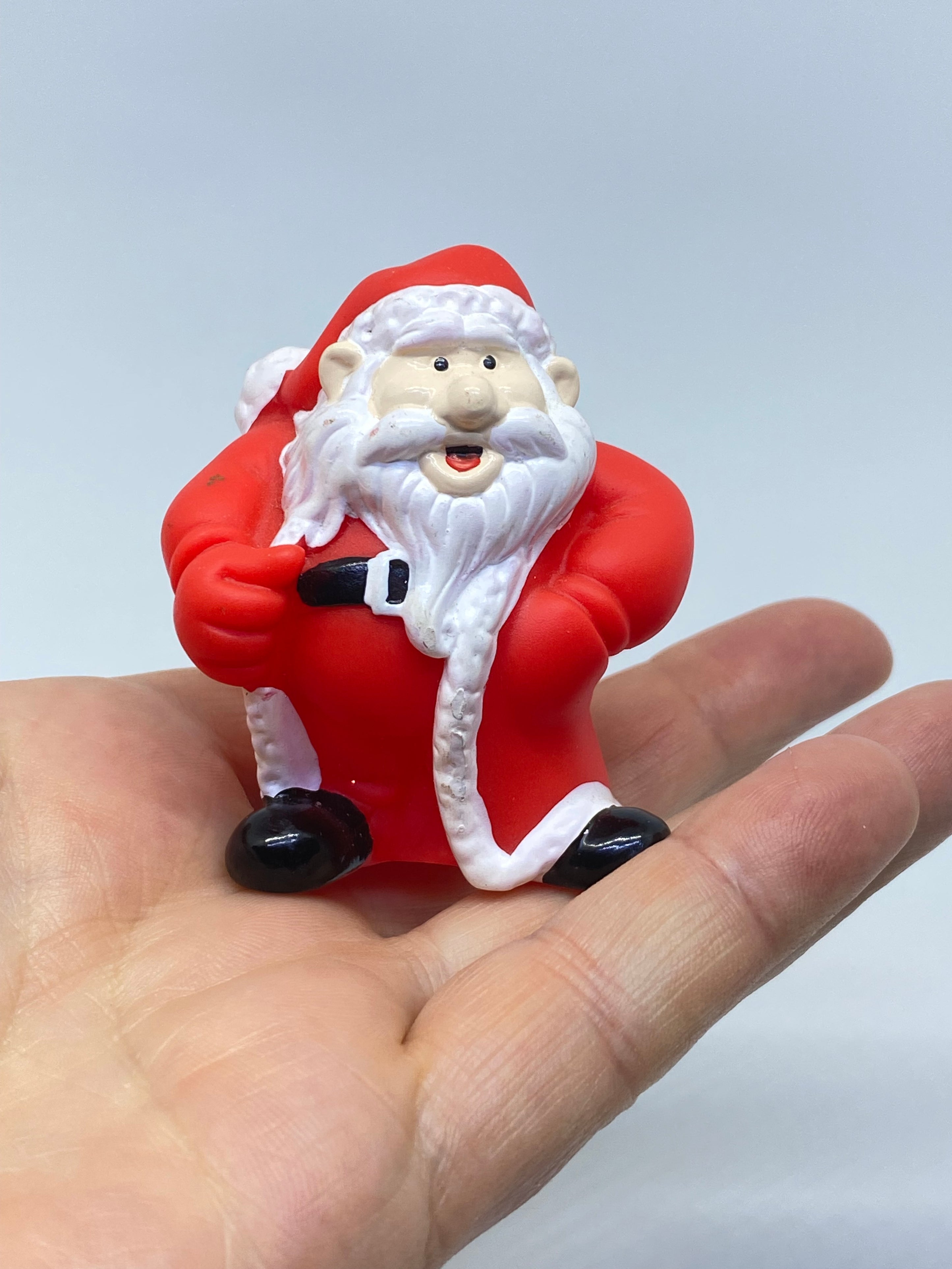 Vintage 90s bendy Santa and mini vintage Santa – The Happy Hoarders ...