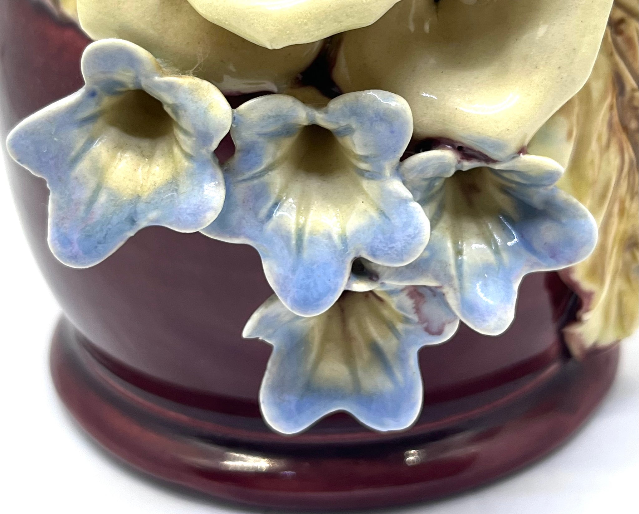 Juanella Floral Pottery Lamp – The Happy Hoarders Tasmania